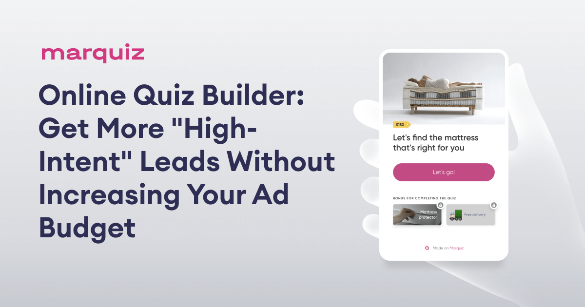 Marquiz: Online Quiz Builder